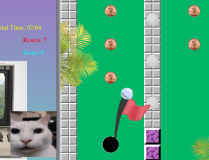 Uncanny Cat Golf - Play Online Uncanny Cat Golf on Itch.io Game
